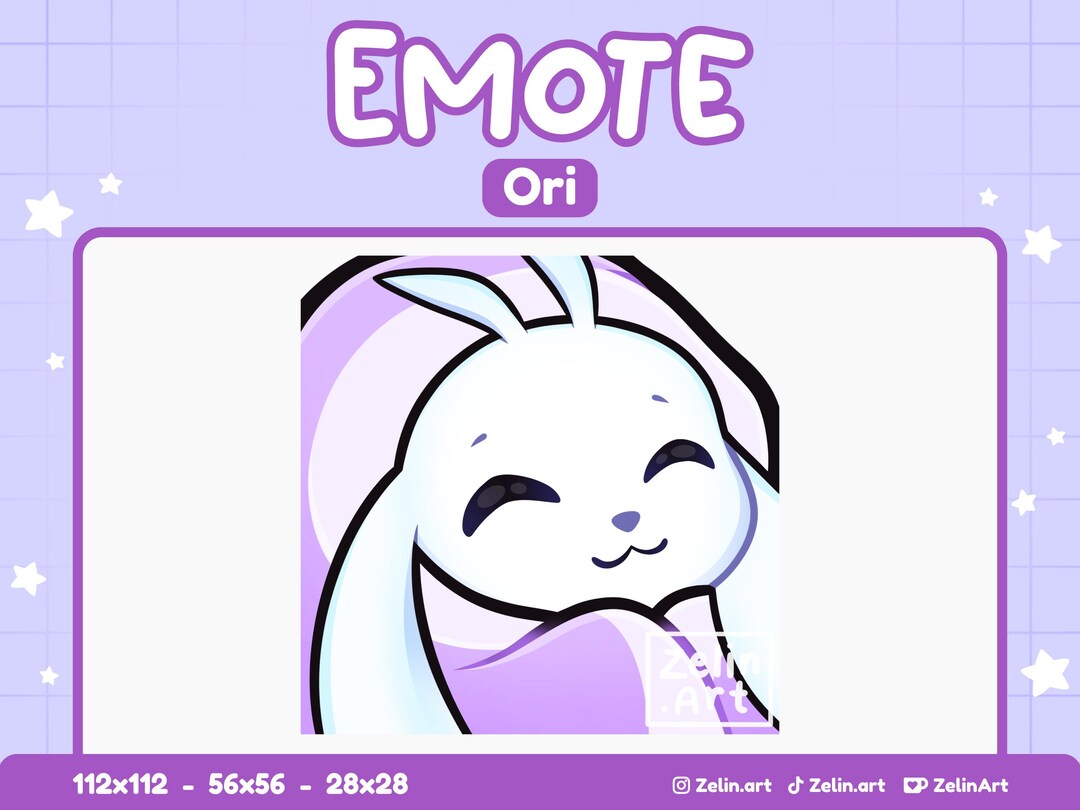 Ori Cosy Blanket | Emote for Twitch, Discord and Youtube | Stream ...