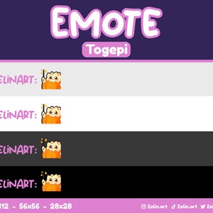 Togepi Halloween Magic | Emote for Twitch, Discord and Youtube | Stream ...