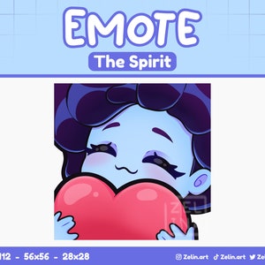 The Spirit Heart Love | Emote for Twitch, Discord and Youtube | Stream ...