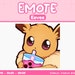 Eevee Boba Drink | Emote for Twitch, Discord and Youtube | Stream ...