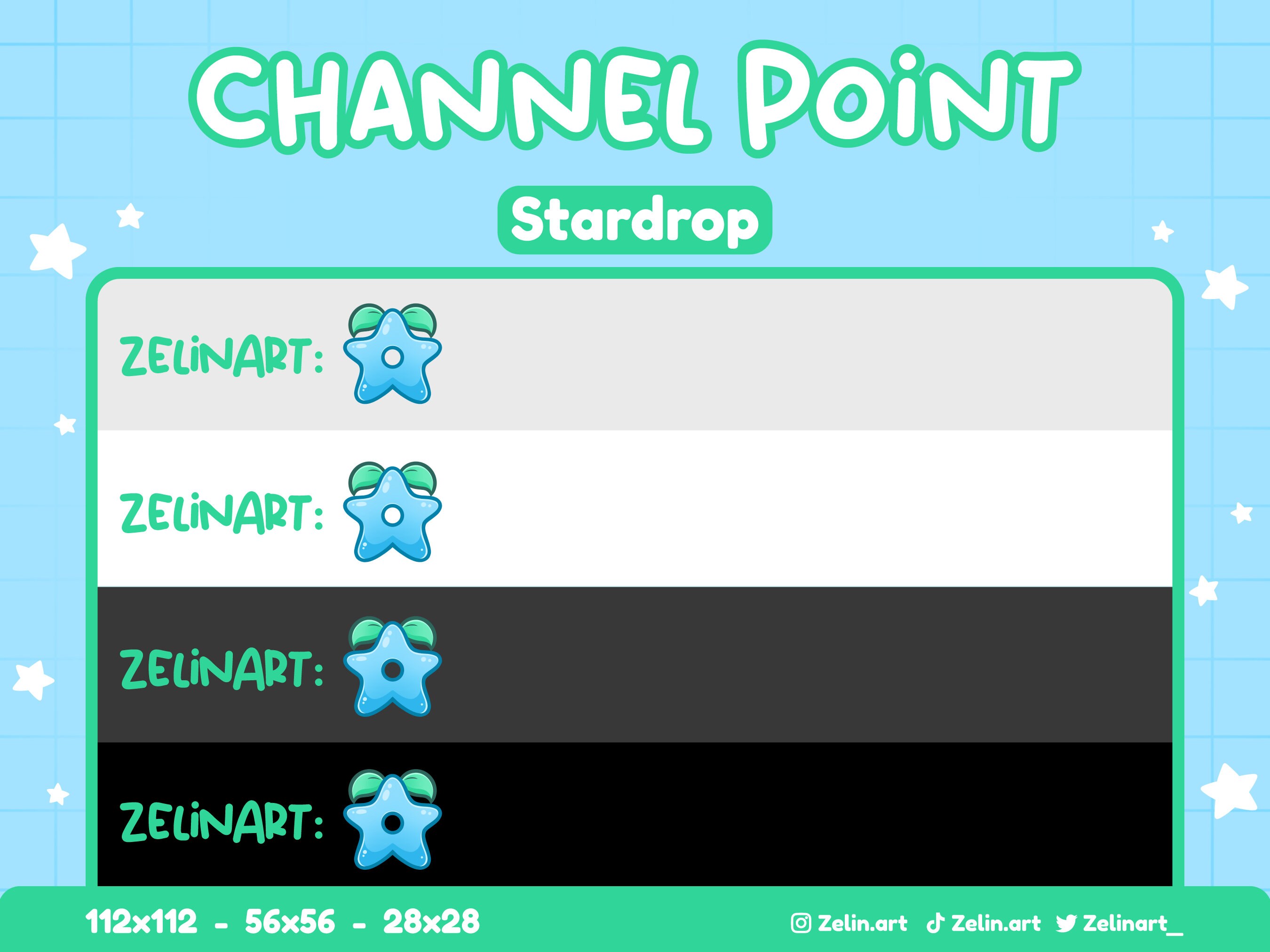Stardrop | Channel Point / Emote for Twitch, Discord and Youtube ...