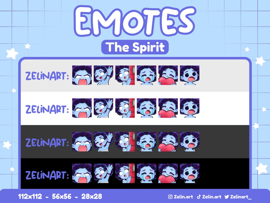 The Spirit | Emote Bundle for Twitch, Discord and Youtube | Stream ...