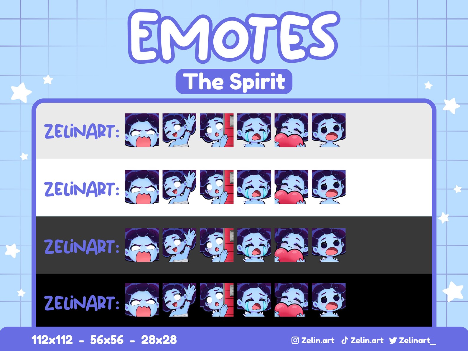 The Spirit | Emote Bundle for Twitch, Discord and Youtube | Stream ...
