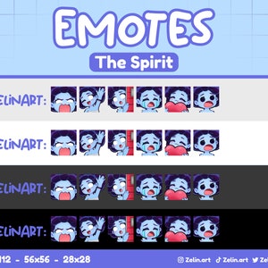 The Spirit | Emote Bundle for Twitch, Discord and Youtube | Stream ...