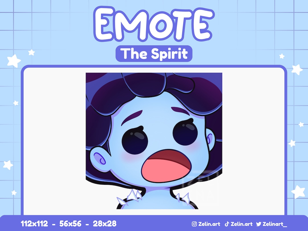 The Spirit Shocked Gasp | Emote for Twitch, Discord and Youtube ...