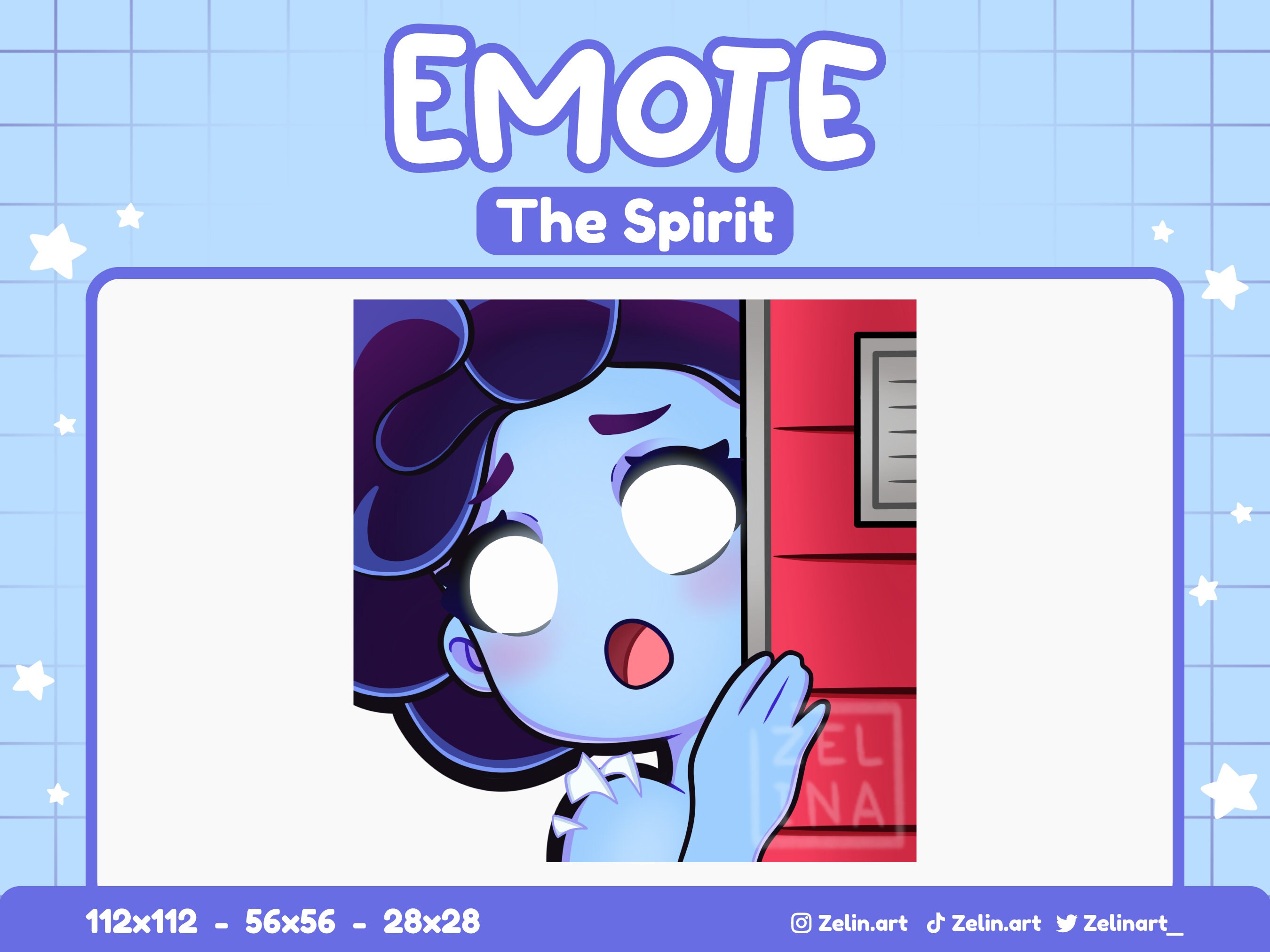 The Spirit Peek Lurk | Emote for Twitch, Discord and Youtube | Stream ...