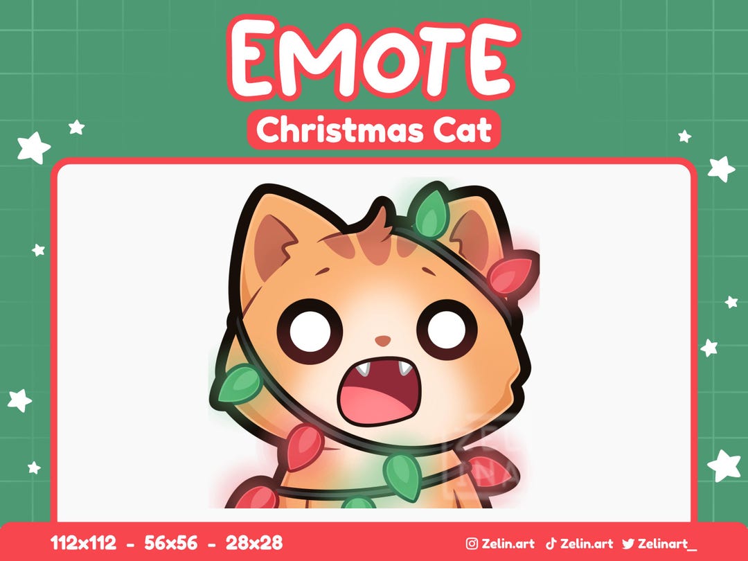 Orange Christmas Lights | Emote for Twitch, Discord and Youtube ...