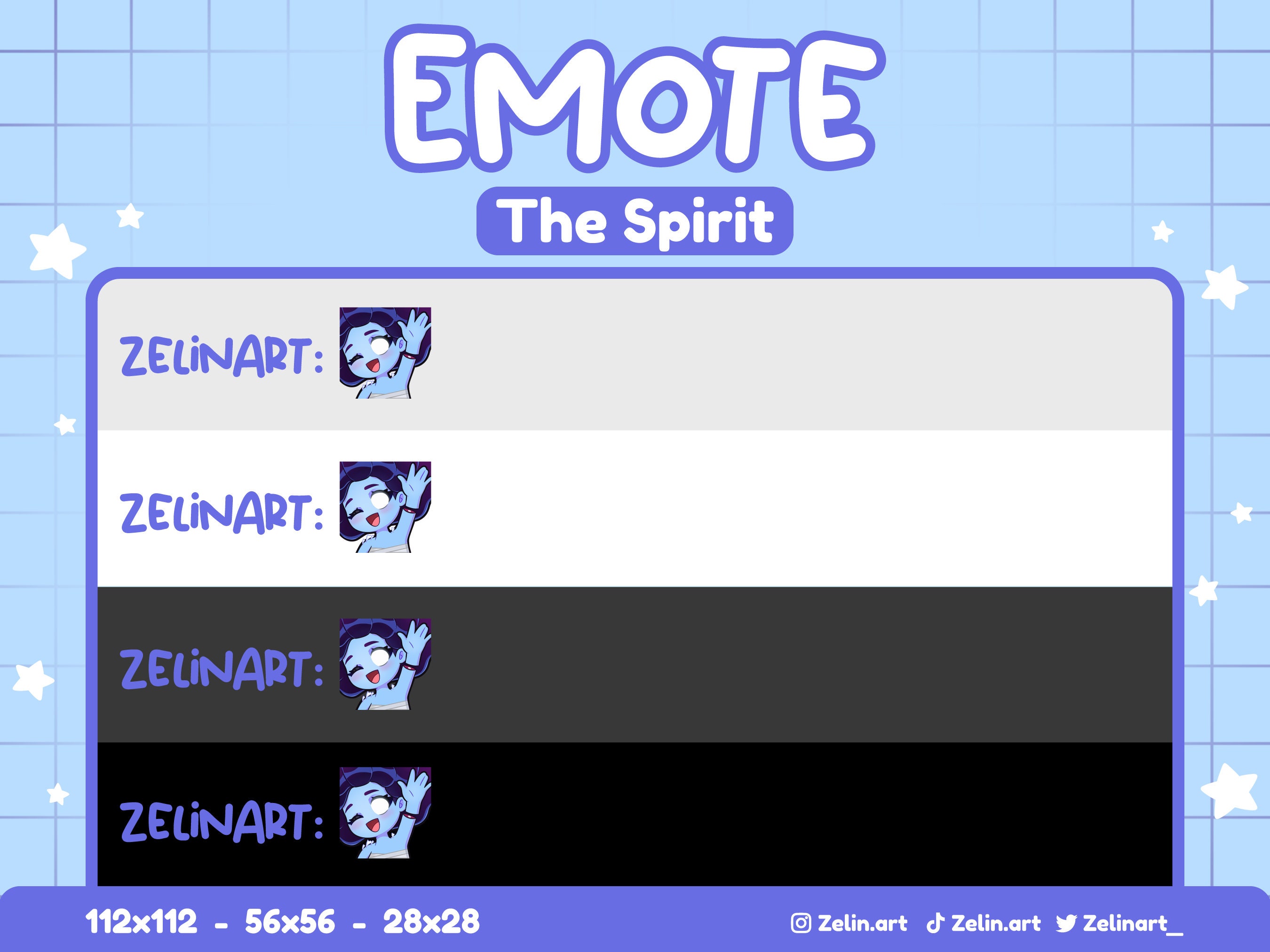 The Spirit Hi Wave | Emote for Twitch, Discord and Youtube | Stream ...