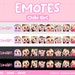 Chibi Girl | Emote Bundle for Twitch, Discord and Youtube | Brown ...