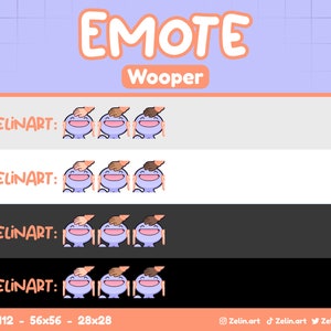 Shiny Paldean Wooper Pet | Emote for Twitch, Discord and Youtube ...