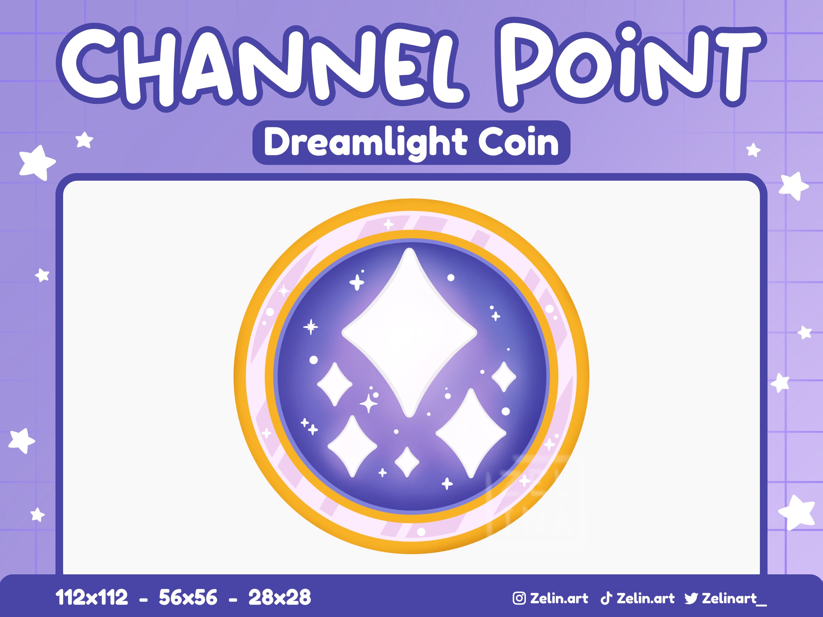 Dreamlight Coin | Channel Point / Emote for Twitch, Discord and Youtube ...