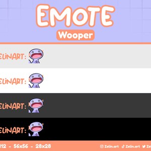 Shiny Paldean Wooper Shocked Gasp | Emote for Twitch, Discord and ...