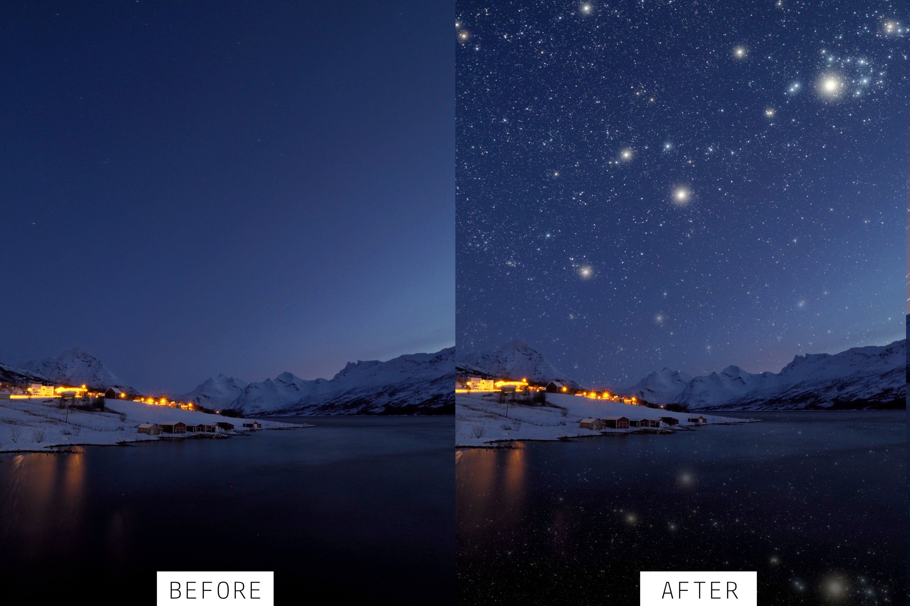 18 Star Brushes & Overlays Photoshop Affinity Photo With Video - Etsy