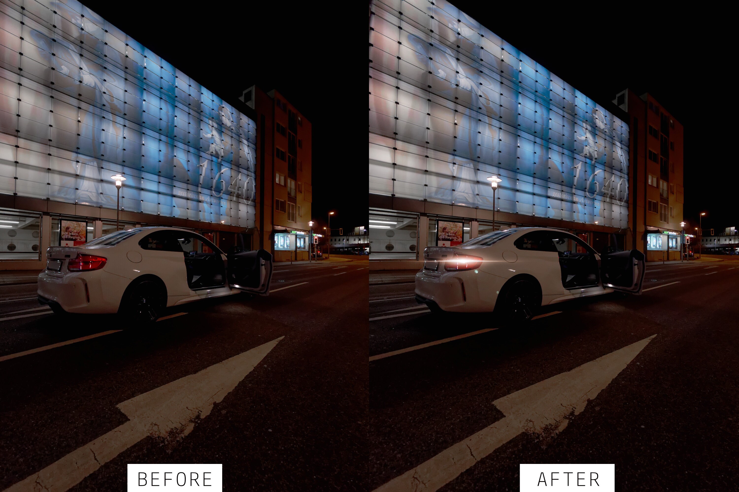 52 Lens Flare Overlay Brushes Photoshop With Video - Etsy