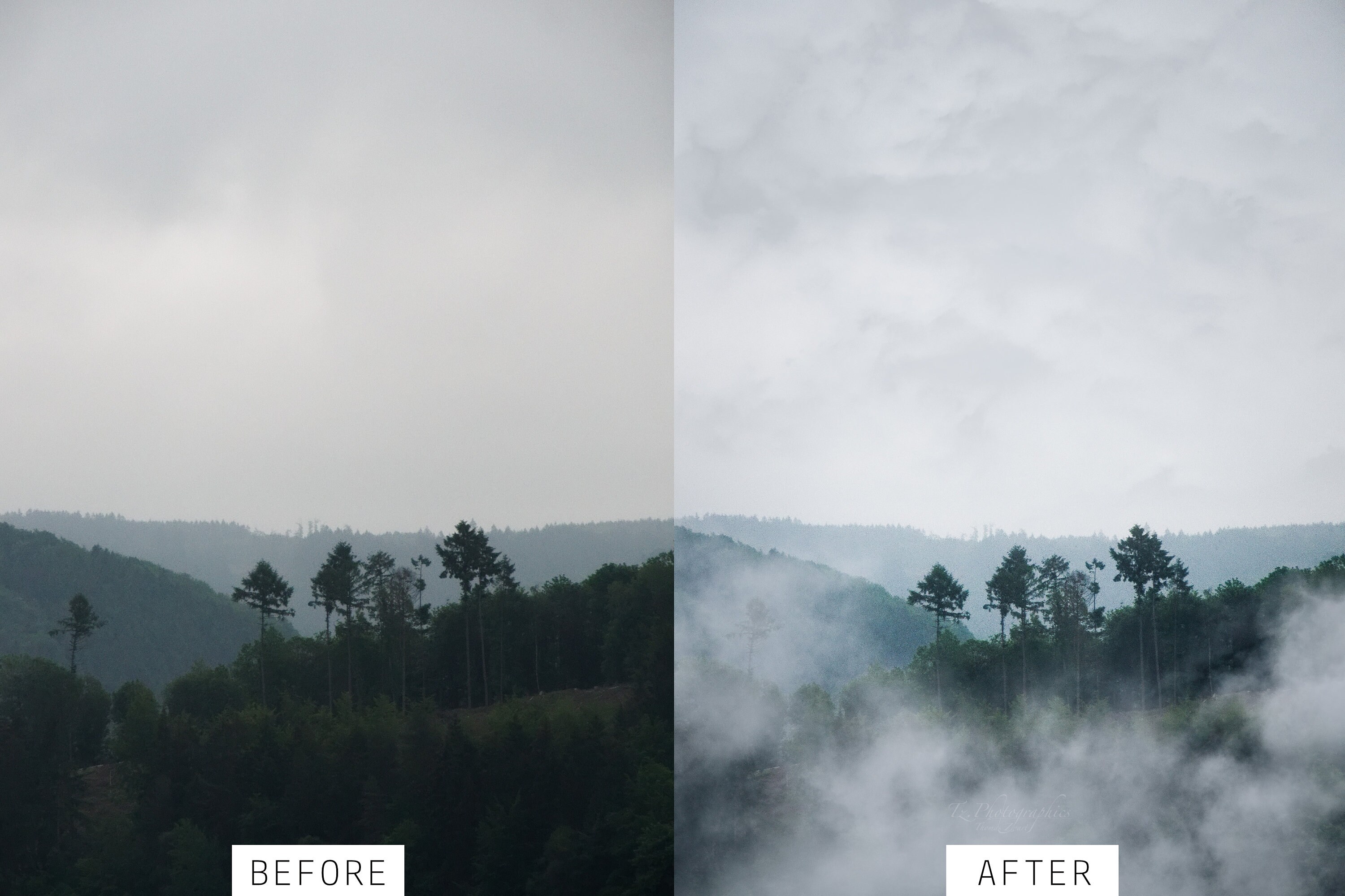 26 Fog Brushes & Overlays Photoshop With Video - Etsy