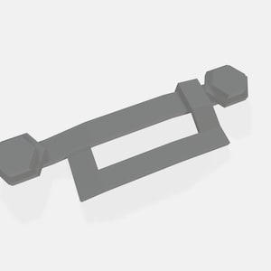 Arcane Powder's Hair Clips - League of Legends 3D Model - Etsy