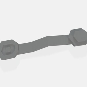 Arcane Powder's Hair Clips - League of Legends 3D Model - Etsy