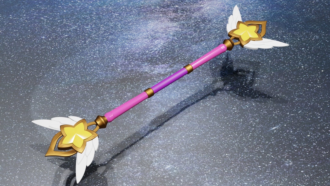 Star Guardian Lux's Staff - Etsy