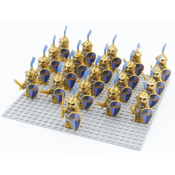 21pcs Medieval Golden Knight Minifigures Toys Action Figure - Etsy