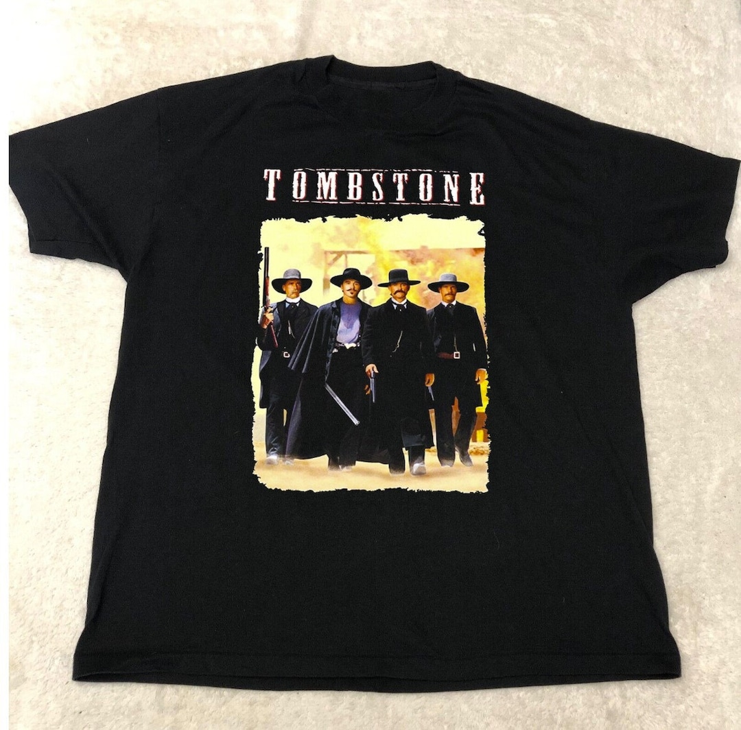 Vintage Tombstone 1993 Western Classic Movie T-shirt, '93 Tombstone ...