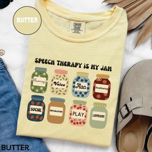 Speech Therapy is My Jam Shirt, Slp Shirts, Speech T-shirt, Slp Gifts ...