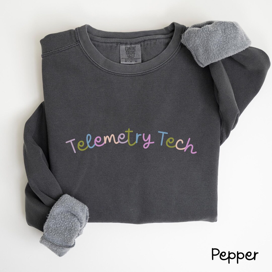 Telemetry Tech, Monitor Tech Sweatshirt, Telemetry Technician Sweater ...