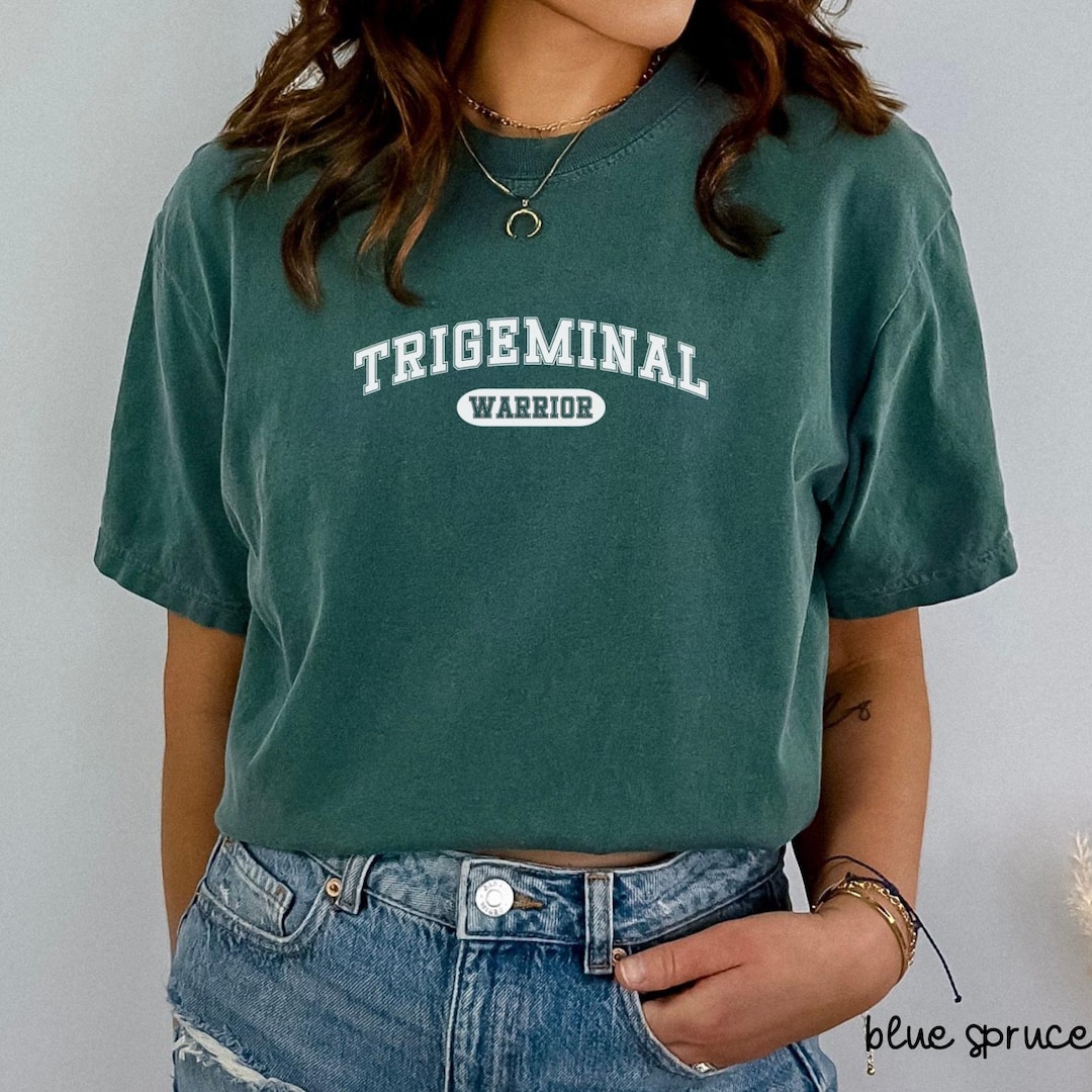 Trigeminal Warrior Shirt, Trigeminal Neuralgia Awareness Tee ...