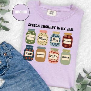 Speech Therapy is My Jam Shirt, Slp Shirts, Speech T-shirt, Slp Gifts ...