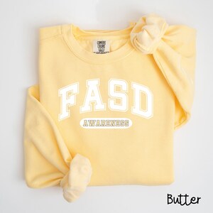 Fetal Alcohol Spectrum Disorder Awareness Sweatshirt, Men FASD T-shirt ...