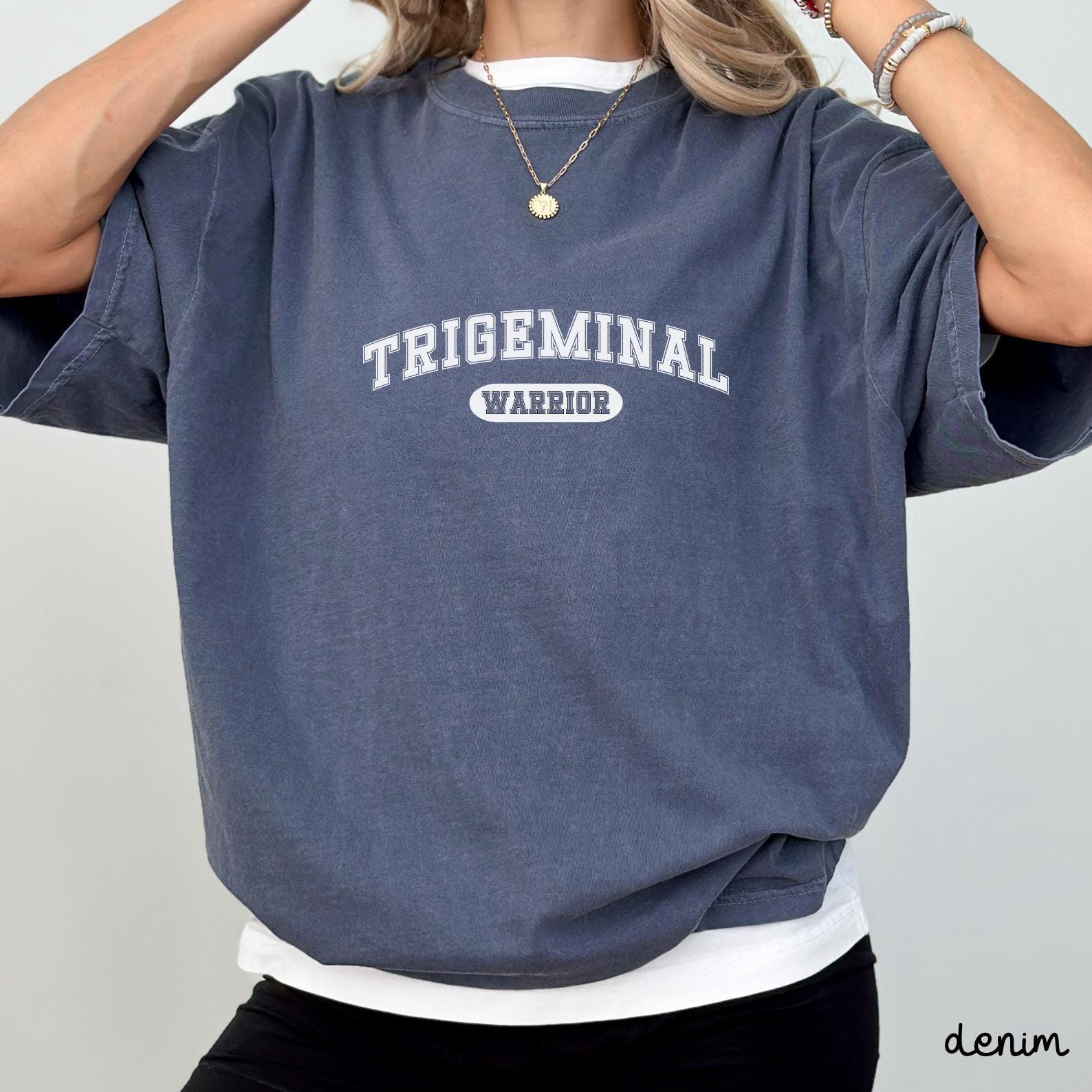 Trigeminal Warrior Shirt, Trigeminal Neuralgia Awareness Tee ...