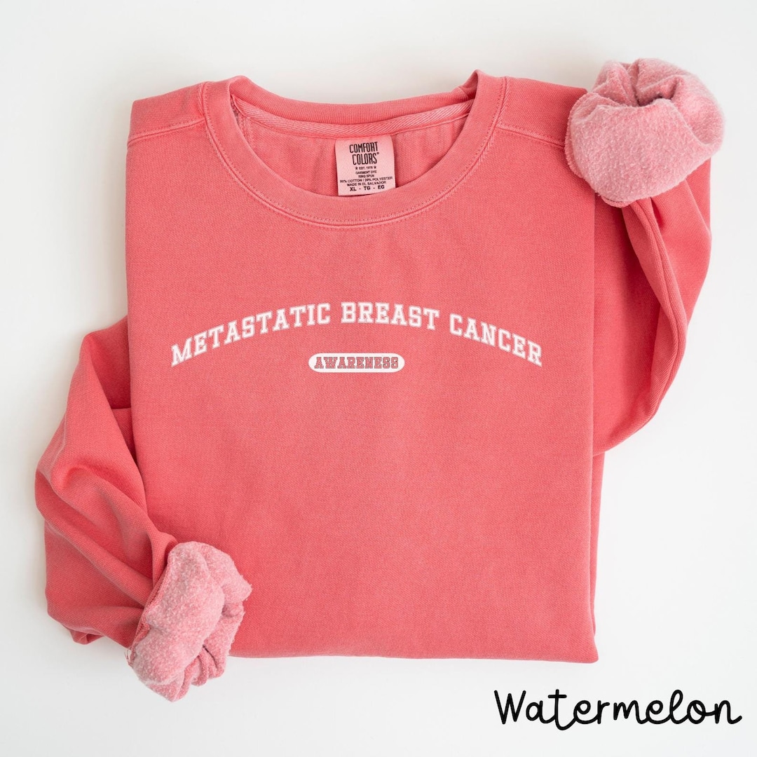 Metastatic Breast Cancer Awareness Sweatshirt, MBC Fighter Shirt, Teal ...