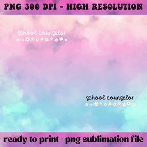 School Counselor Png, Floral Counselor Png, School Psychology Png ...
