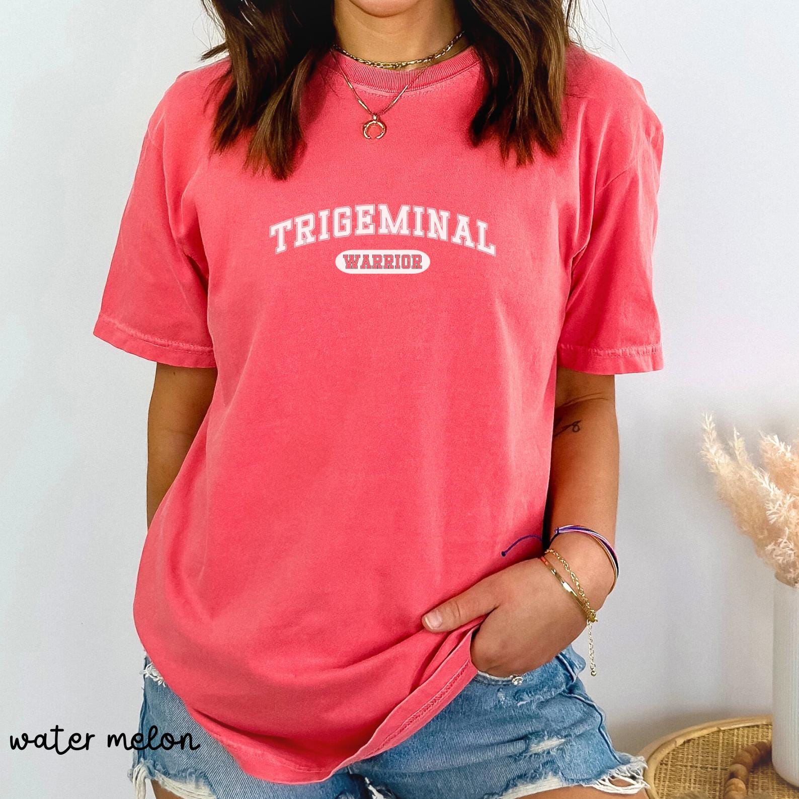 Trigeminal Warrior Shirt, Trigeminal Neuralgia Awareness Tee ...