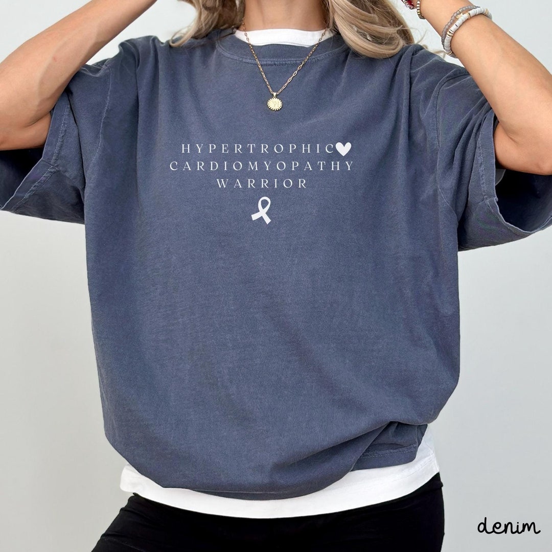 Hypertrophic Cardiomyopathy Awareness Shirt, Inspirational Shirt, HCM ...
