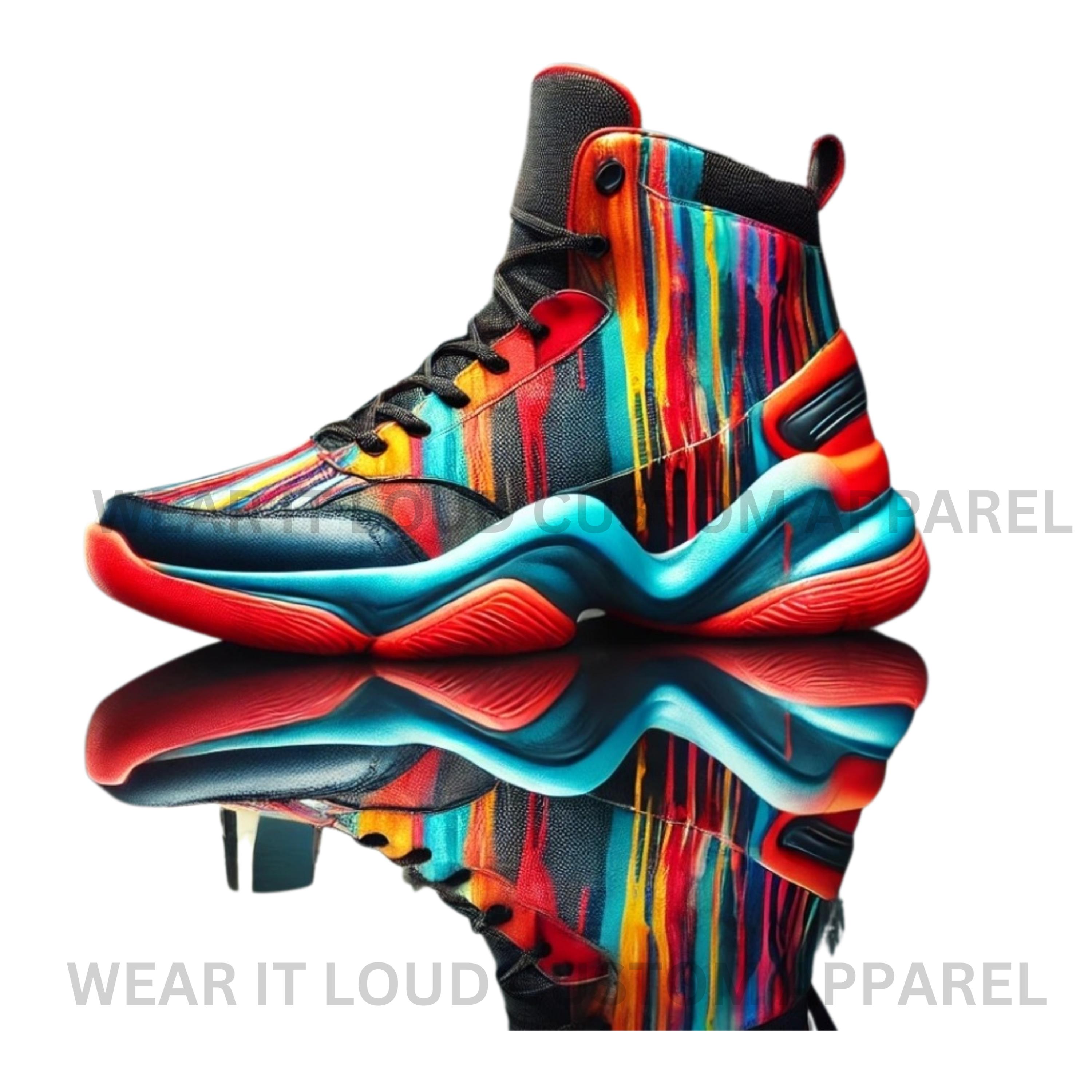 Streetart Sneakers Sneaker Art Dripping Sneakers Dripping Sneaker ...