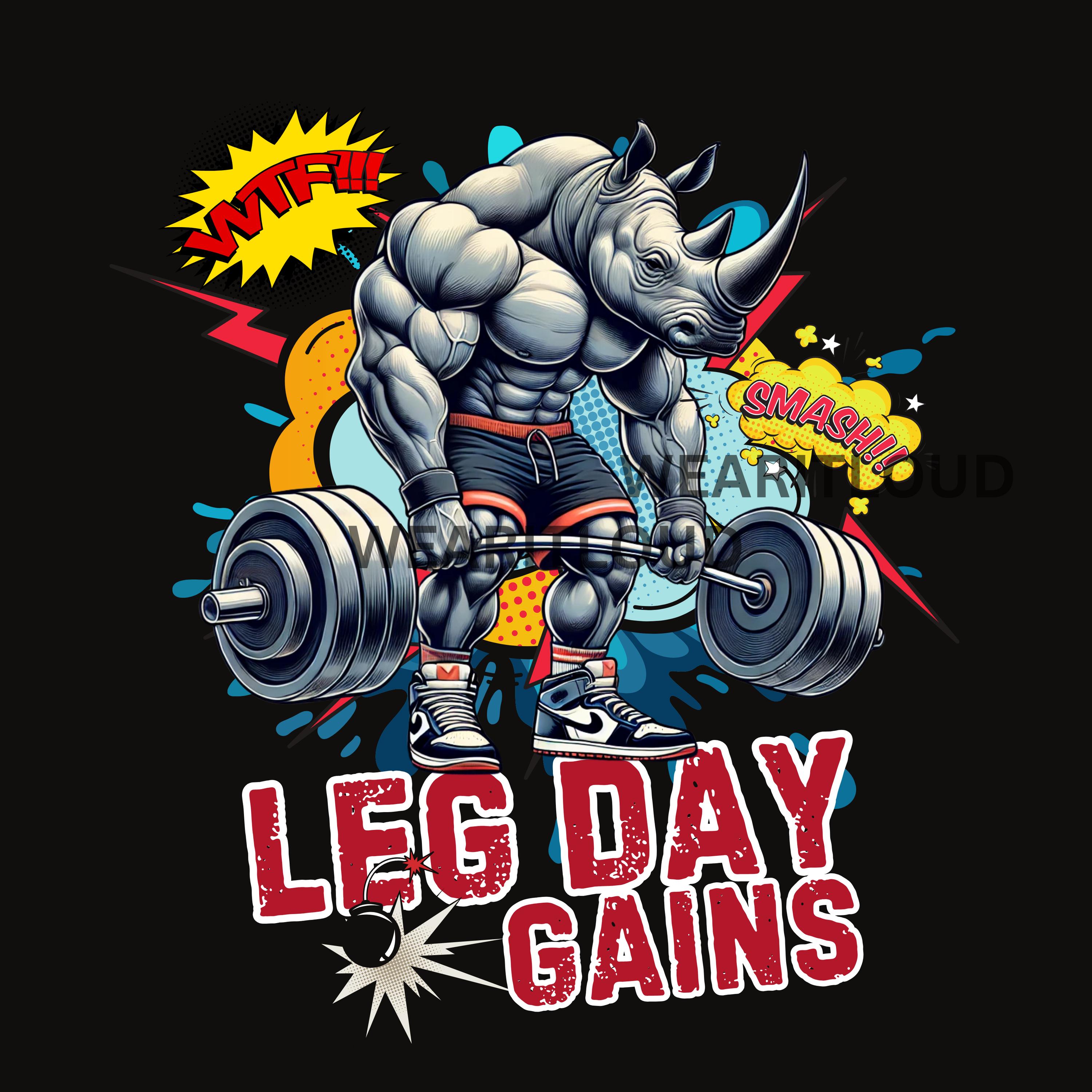 4 X Designs Beastmode Dtf Rhino Designs Gym Design Bodybuilding Dtf ...