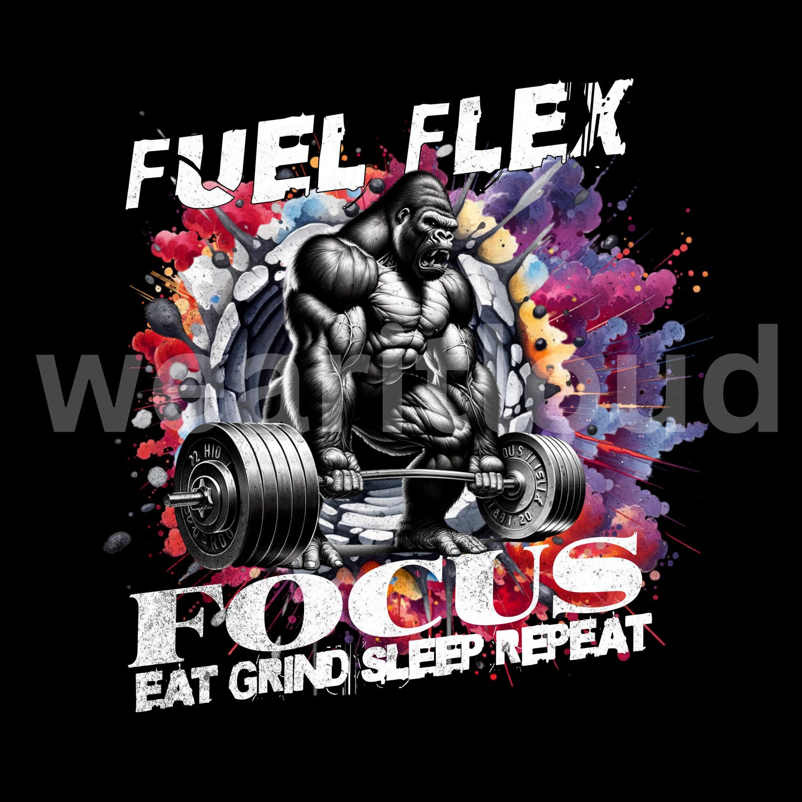 3 X Beastmode Dtf Gym Dtf Motivational Dtf Gym Hoodie Print Fitness Dtf ...