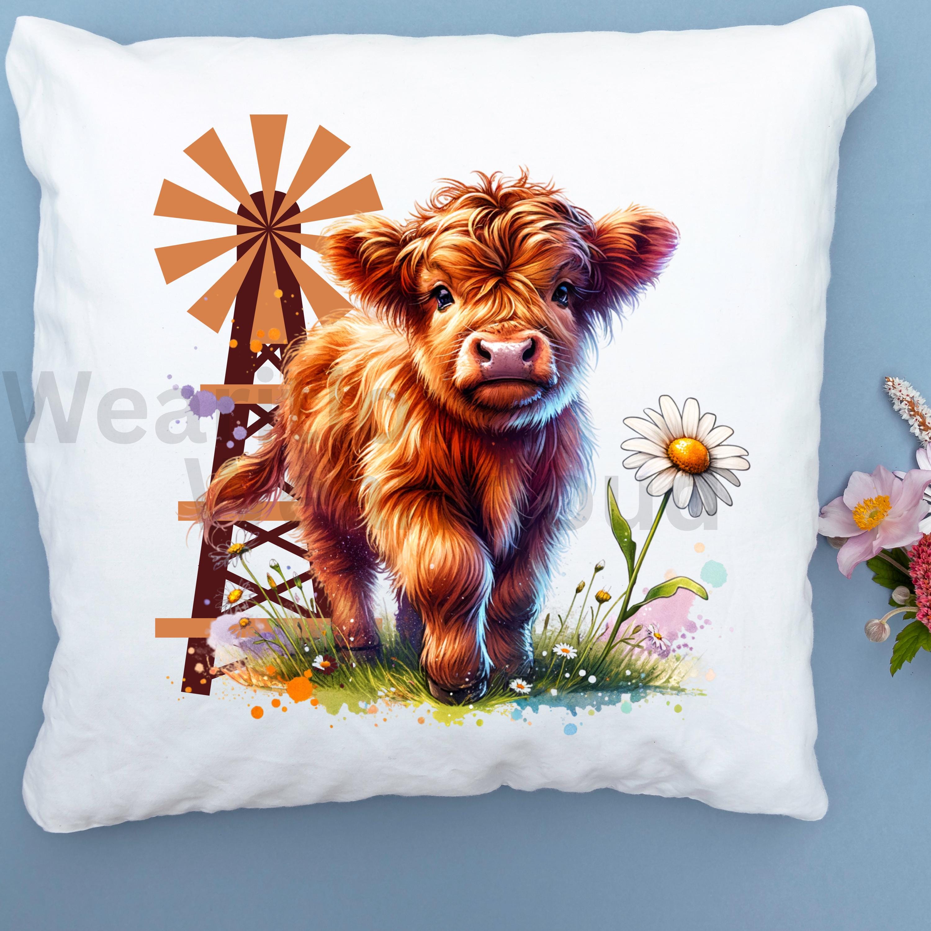 Highland Dtf Cute Cows Mini Highlander Farm Animals Dtf Highlander ...