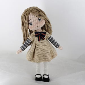 English PDF Crochet Pattern M3gan Doll Instant Download Model 3 ...