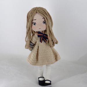 English PDF Crochet Pattern M3gan Doll Instant Download Model 3 ...