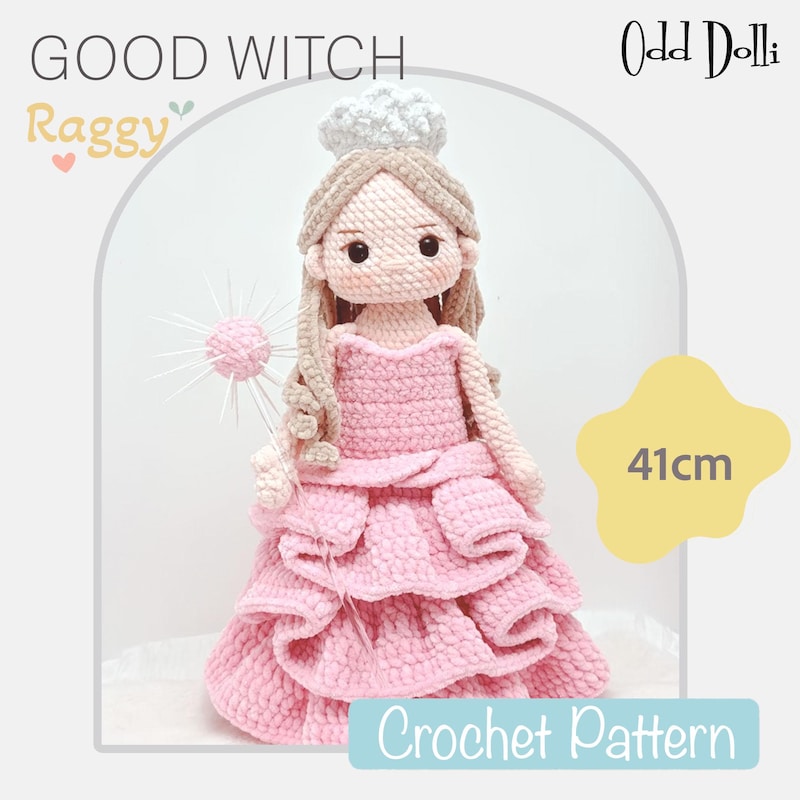 Glinda and Elphaba Crochet Pattern - Etsy