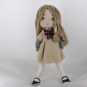 English PDF Crochet Pattern M3gan Doll Instant Download Model 3 ...