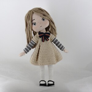 English PDF Crochet Pattern M3gan Doll Instant Download Model 3 ...