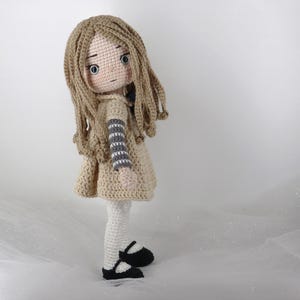 English PDF Crochet Pattern M3gan Doll Instant Download Model 3 ...