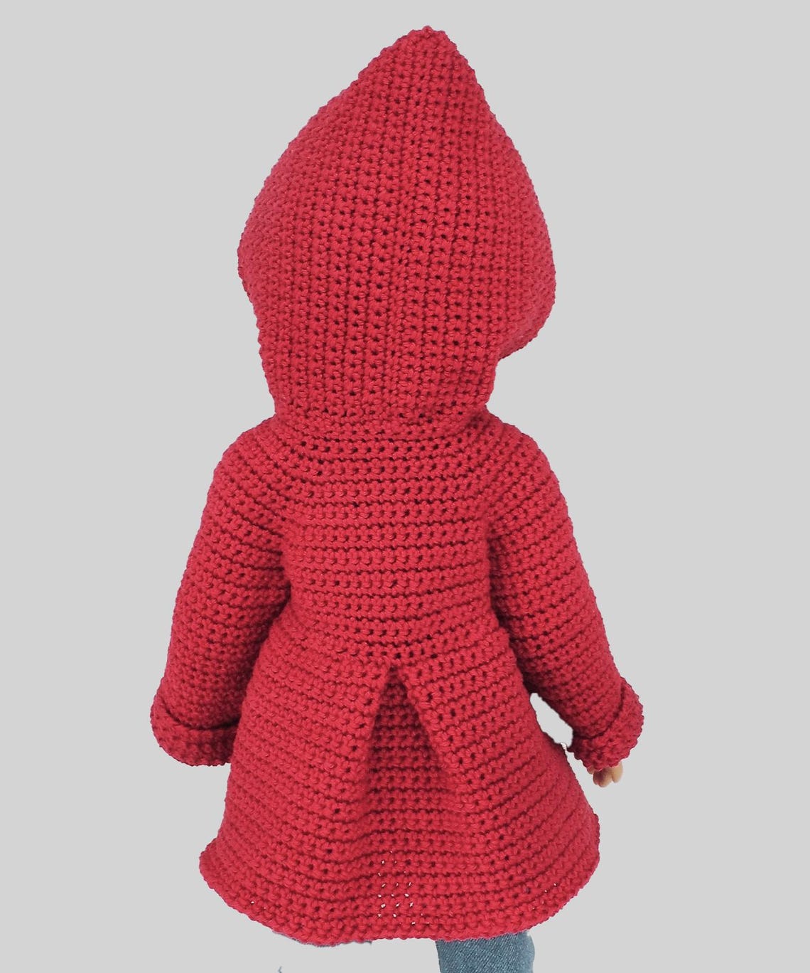 English PDF Crochet Pattern Gotz/designafriend 18" Doll Pixie Hood ...