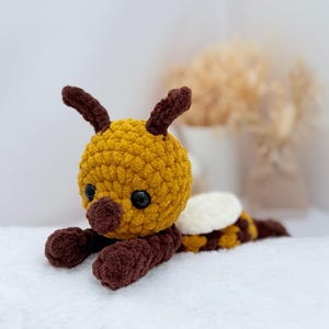 No Sew English PDF Crochet Pattern Bulky and Quick Plush Little Bumble ...