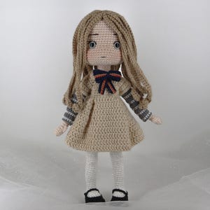 English PDF Crochet Pattern M3gan Doll Instant Download Model 3 ...