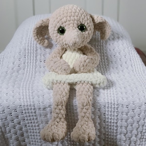 No Sew English PDF Crochet Pattern Bulky and Quick Plush House Elf ...