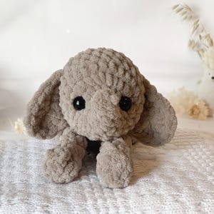 No Sew English PDF Crochet Pattern Bulky and Quick Plush Little Nelly ...