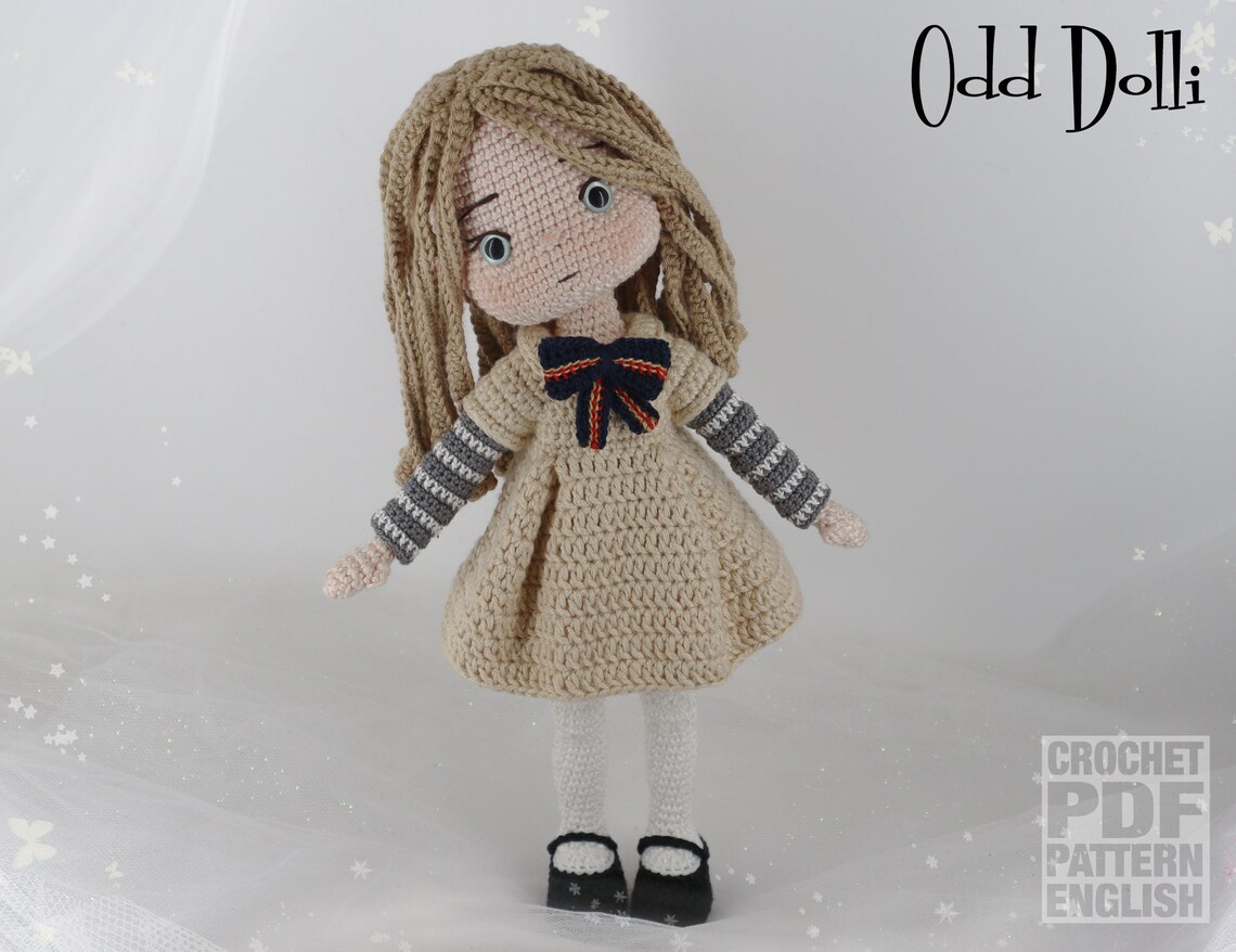 English PDF Crochet Pattern M3gan Doll Instant Download Model - Etsy UK